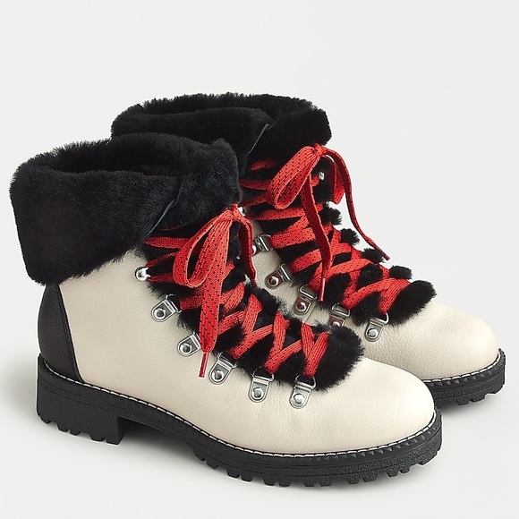 J. Crew | Shoes | J Crew Nordic Boot In Natural Leather | Poshmark
